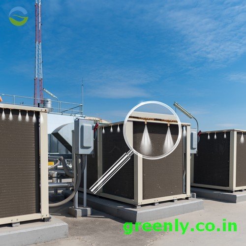 Industrial High Pressure Misting Cooling System - Greenly Waters